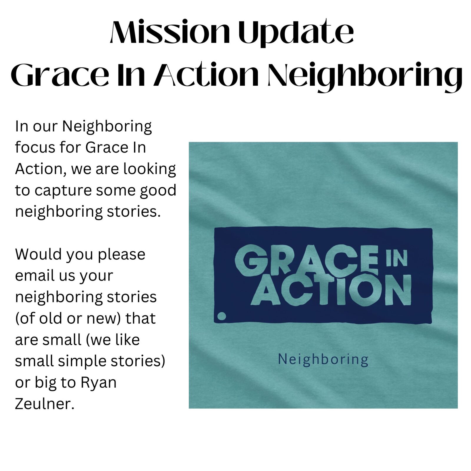 Mission Updates - Grace Fellowship Church